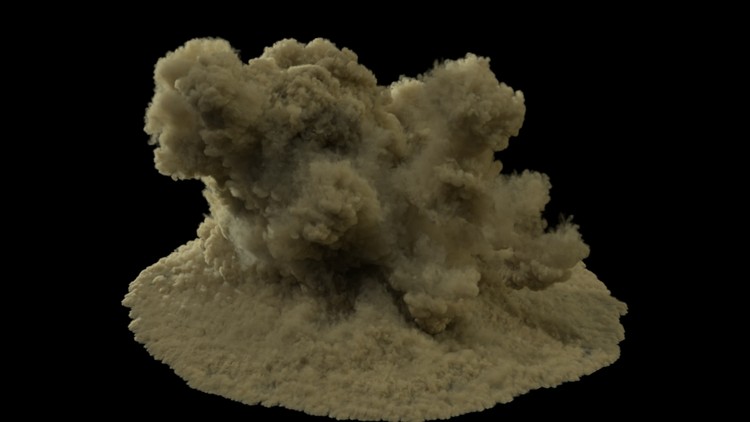 Masking and Detailing Houdini Smoke, Pyro, Water Simulations ...